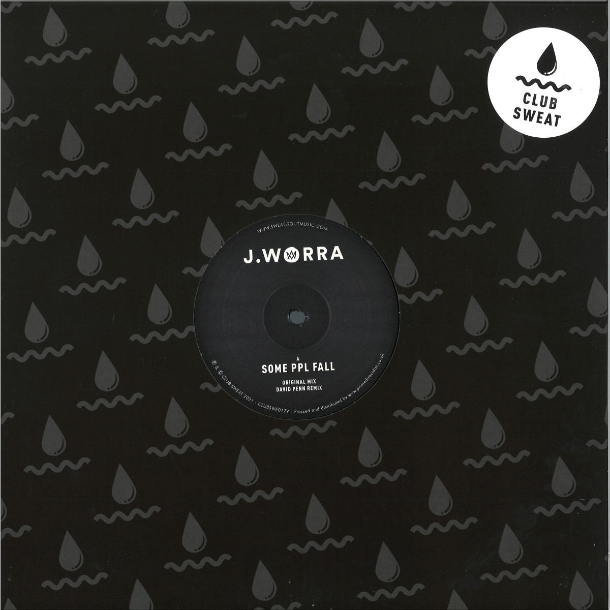 J.Worra - some ppl fall EP / CLUB SWEAT CLUBSWE017V - Vinyl