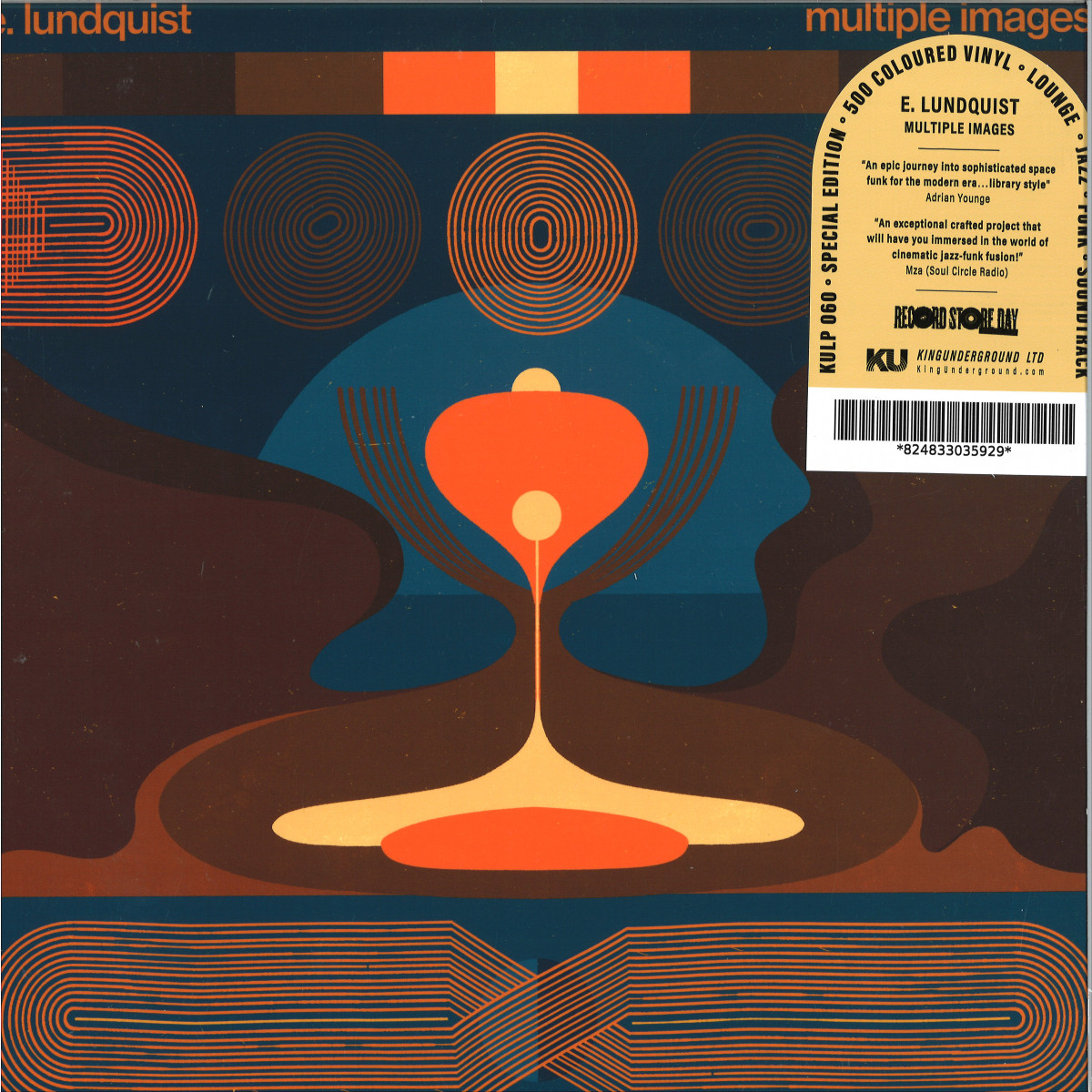 E. Lundquist - Multiple Images LP / King Underground KULP060- Vinyl