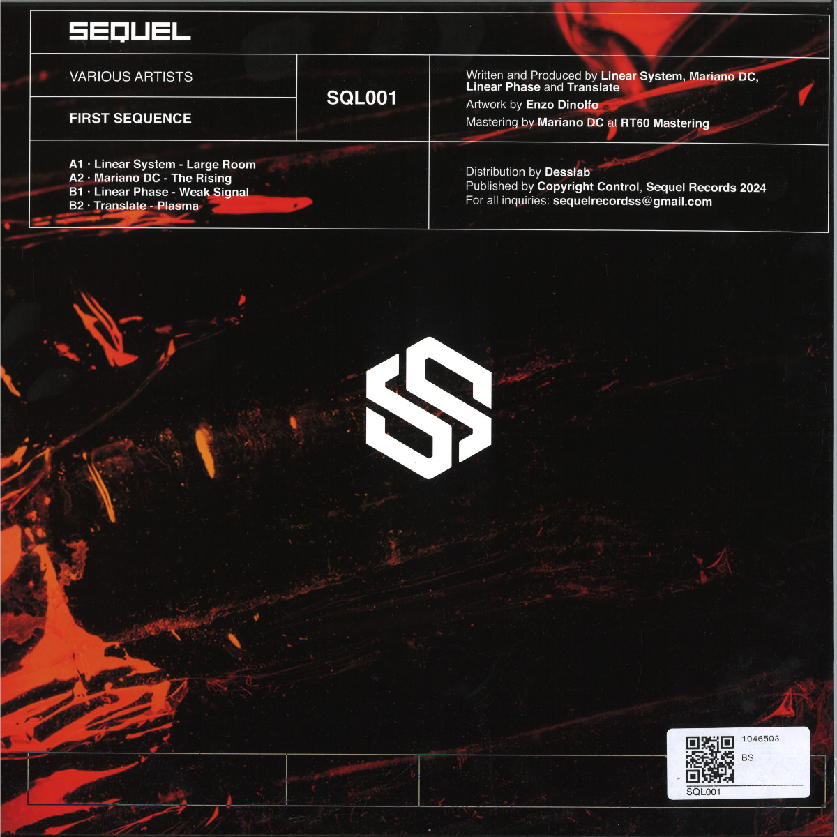 LINEAR SYSTEM, MARIANO DC, LINEAR PHASE, TRANSLATE - VARIOUS ARTISTS - FIRST SEQUENCE / SEQUEL ...