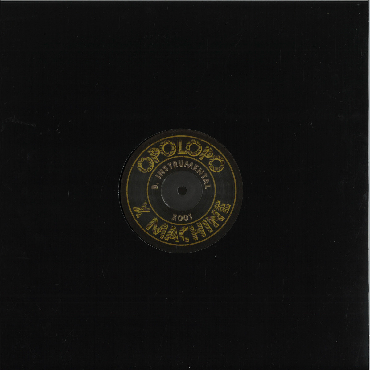 Opolopo - X Machine EP / WHITE LABEL X001 - Vinyl