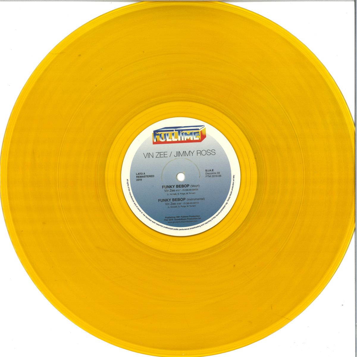 VIN ZEE / JIMMY ROSS - Remastered 2019 / FULLTIME PRODUCTION FTM201906 ...