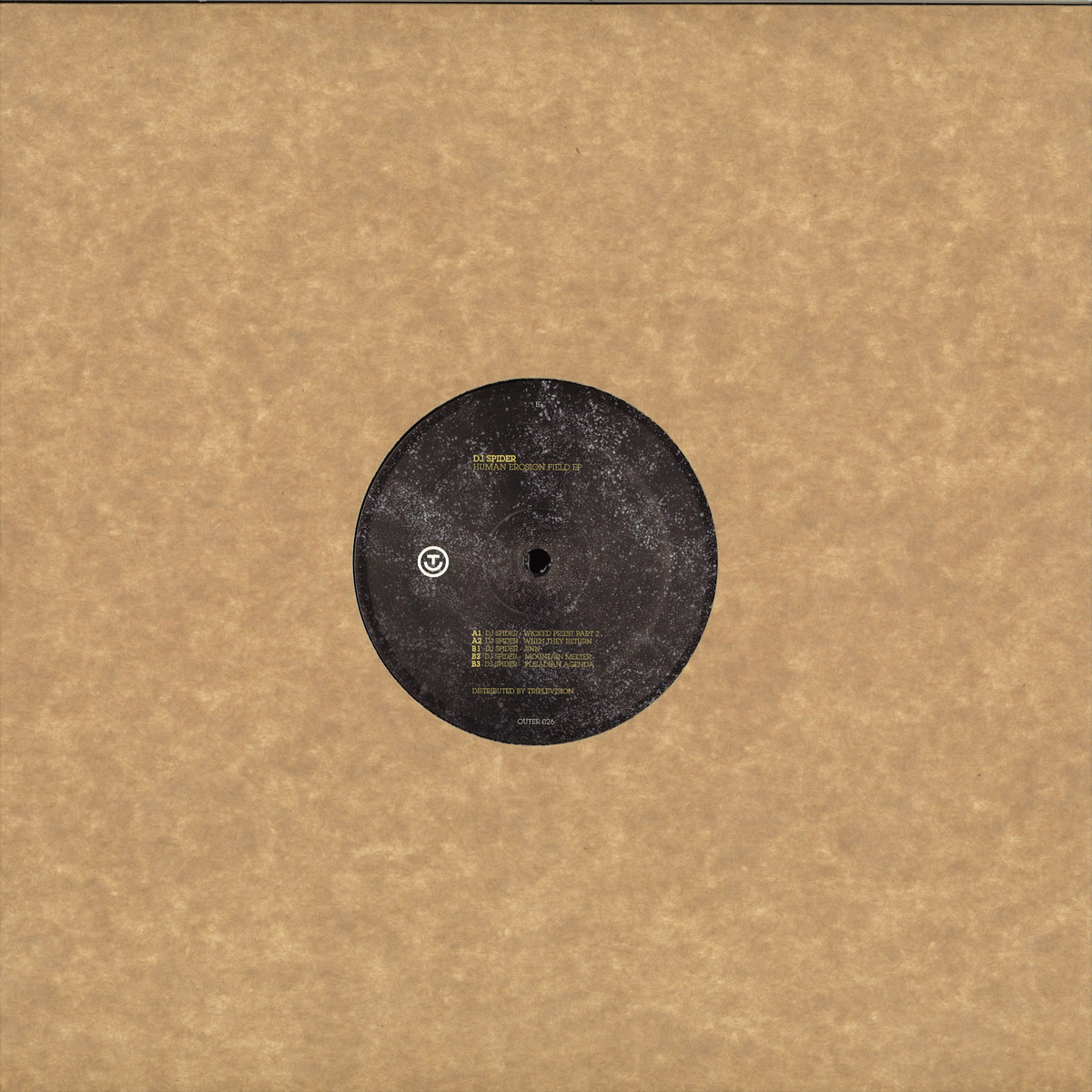 DJ Spider - Human Erosion Field EP / OUT-ER OUT026- Vinyl