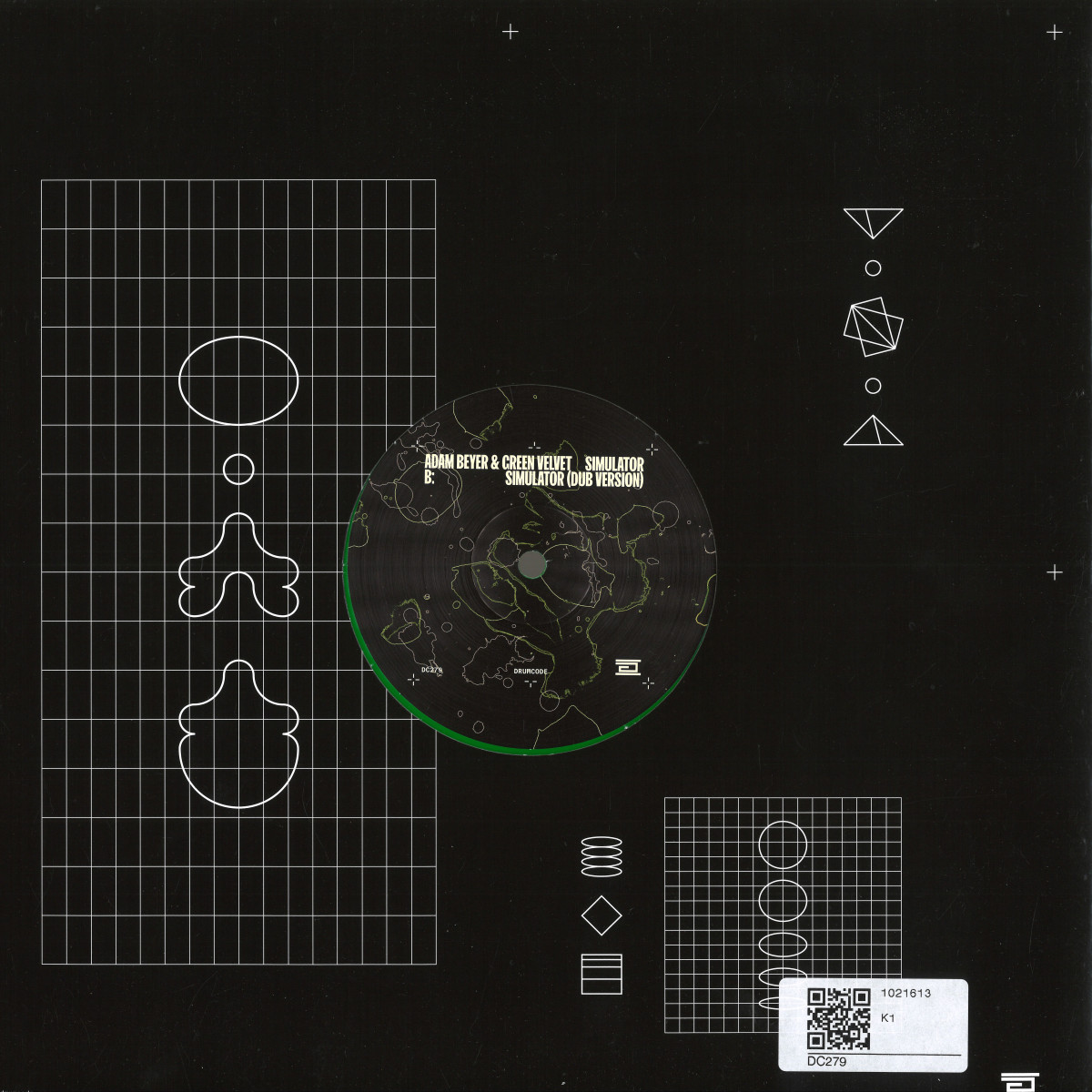 Adam Beyer & Green Velvet - Simulator / DrumCode DC279 - Vinyl