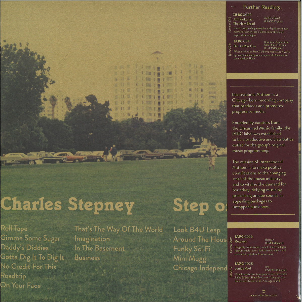 CHARLES STEPNEY - STEP ON STEP LP 2x12" / INTERNATIONAL ANTHEMS ...