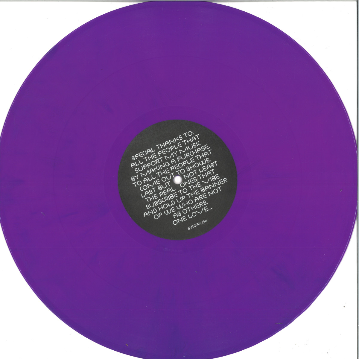 Fred P - Singular Point Of Focus EP / Syncrophone Records SYNCRO56- Vinyl