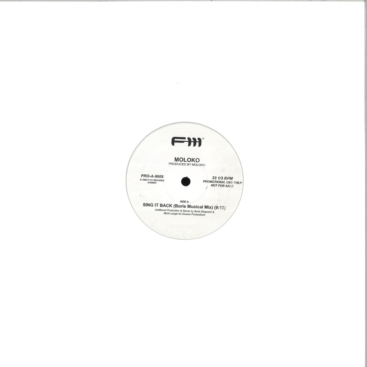 Moloko - Sing It Back (Remixes) / Profile PRO9669- Vinyl