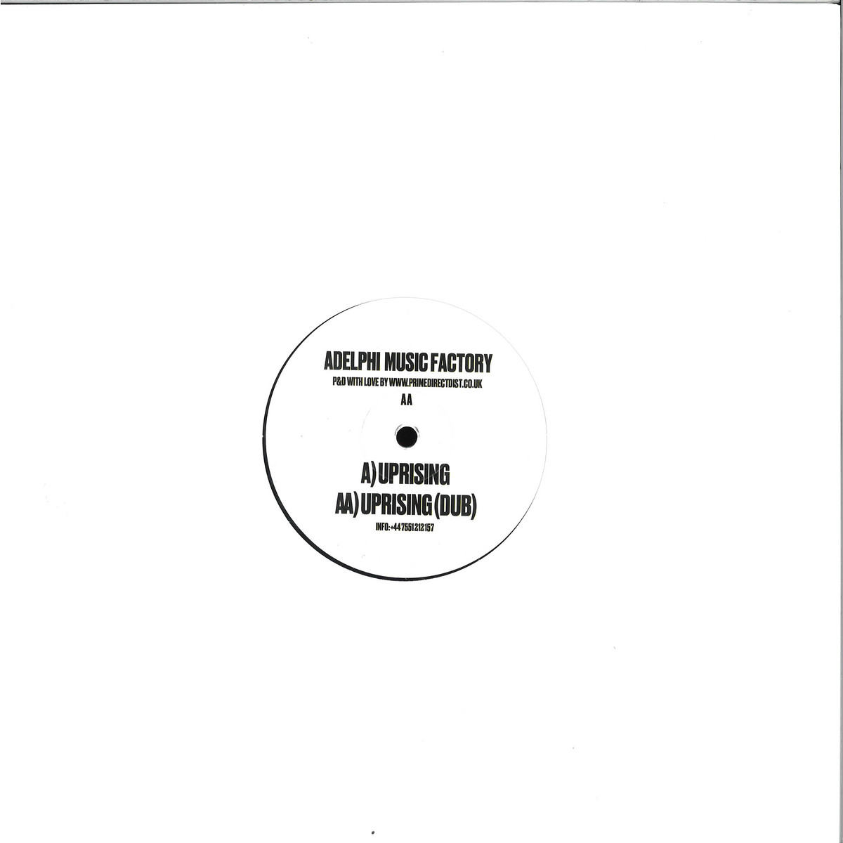 Adelphi Music Factory - Uprising / White Label AMF003- Vinyl