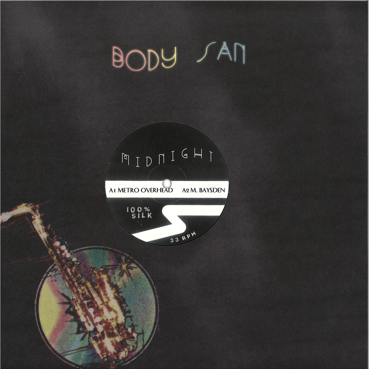 Body San - Midnight / 100% SILK SILK107- Vinyl