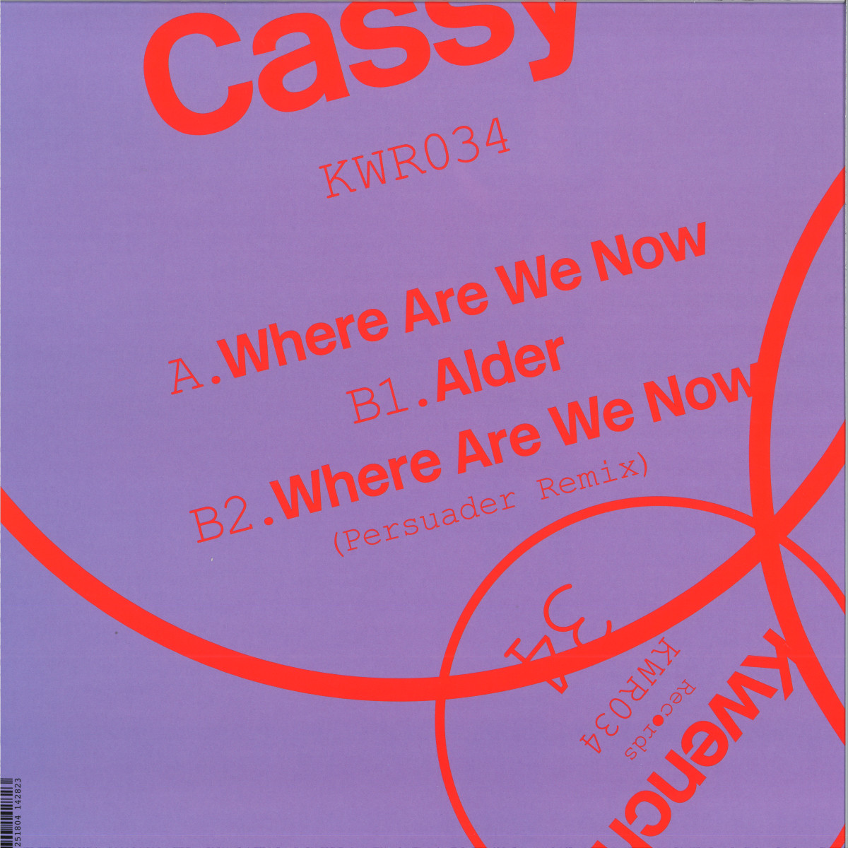 Cassy - E.T. Ascension EP / KWENCH RECORDS KWR034- Vinyl