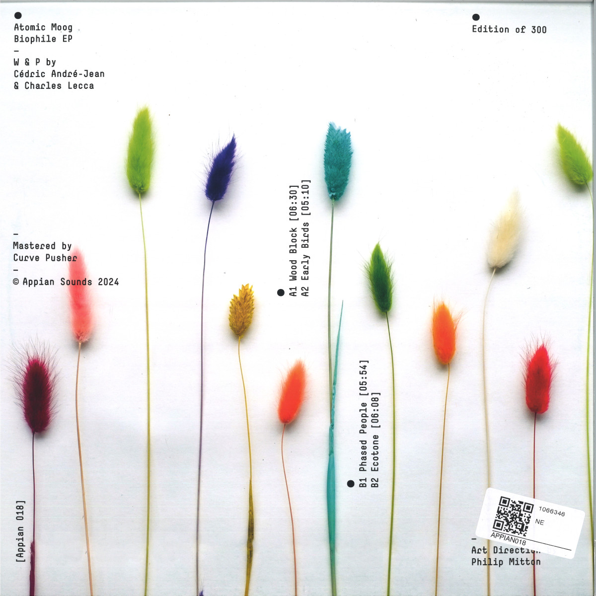 Atomic Moog - Biophile EP / Appian Sounds APPIAN018- Vinyl