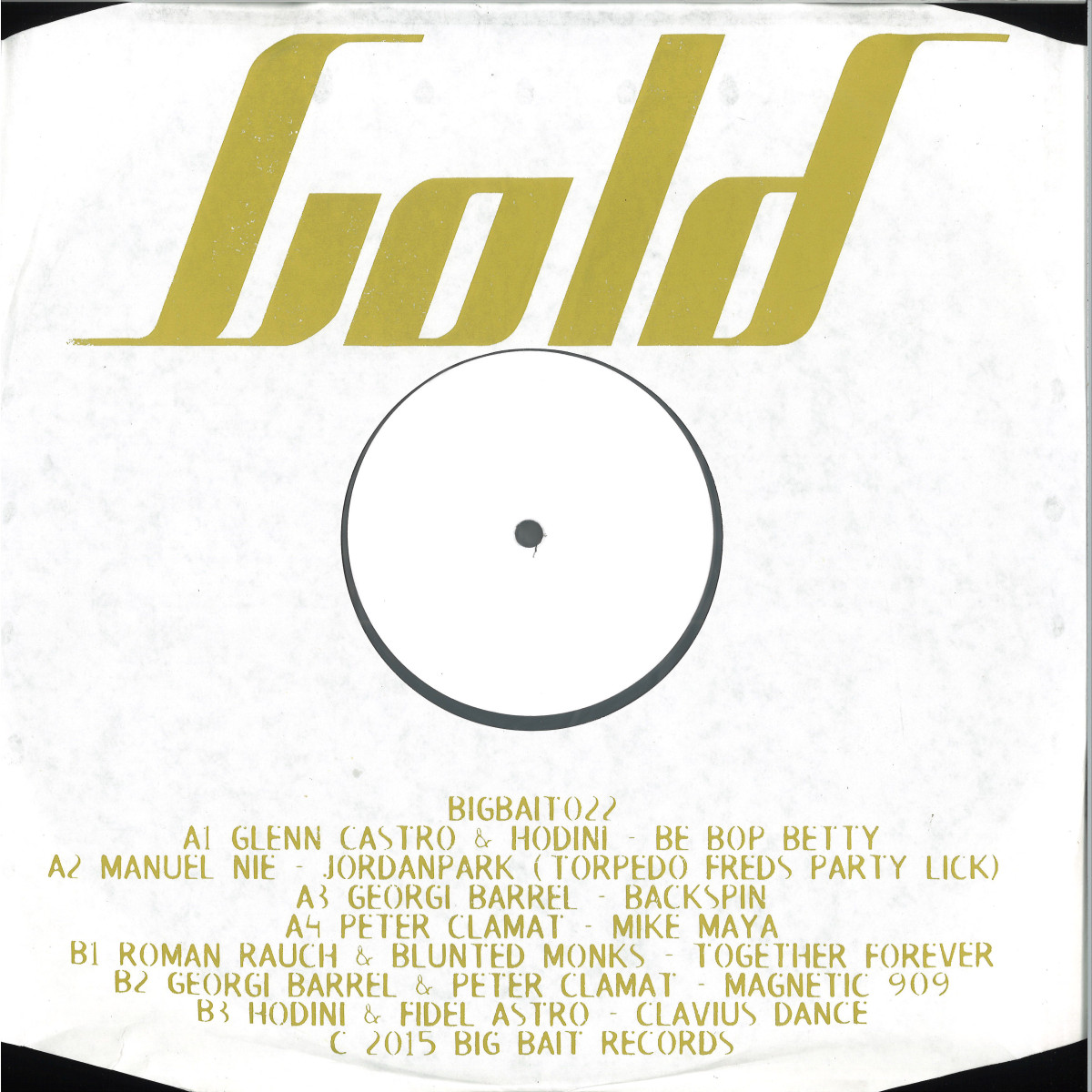 Various - Gold EP / Big Bait Records BIGBAIT022- Vinyl