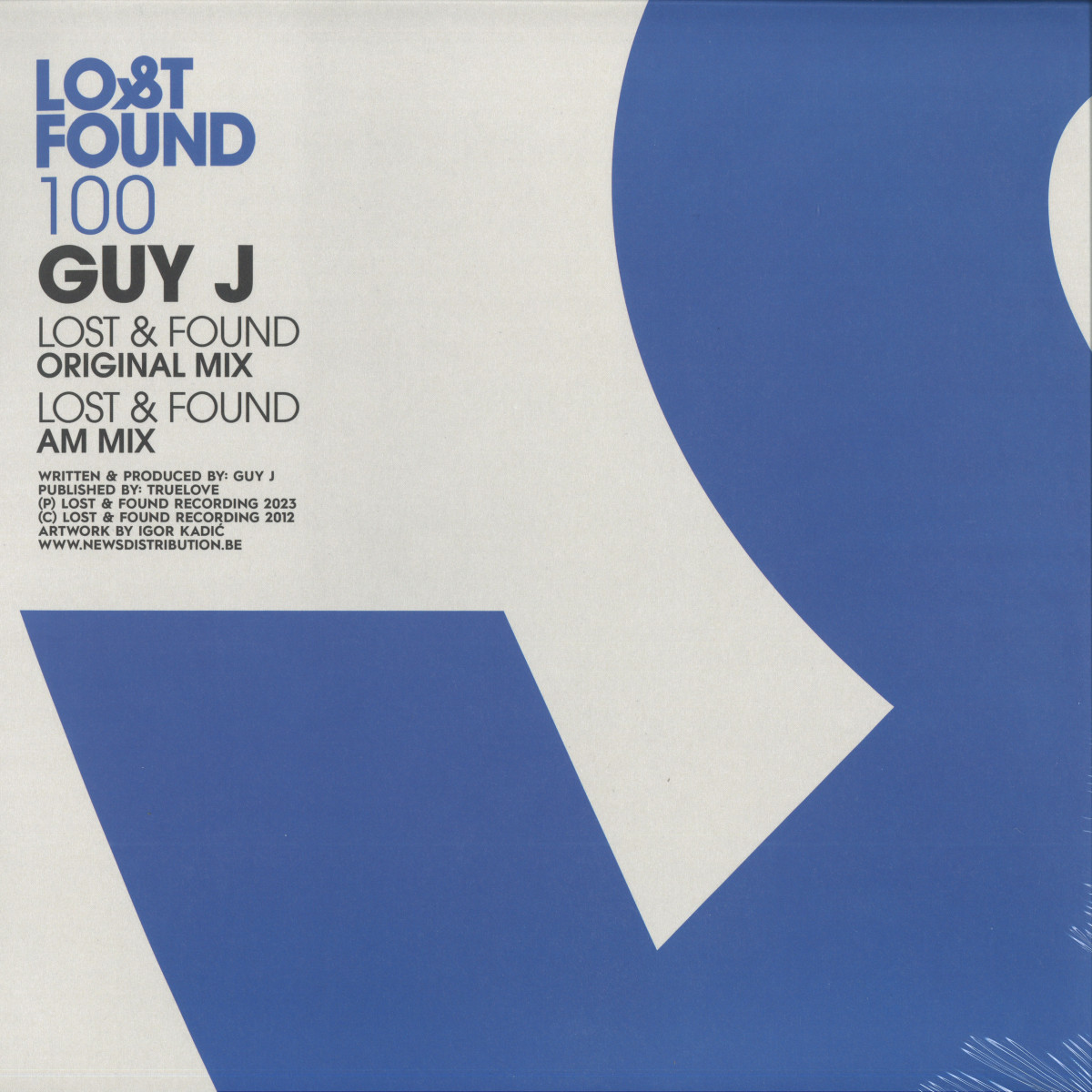 GUY J - LOST & FOUND / Lost & Found LF100- Vinyl