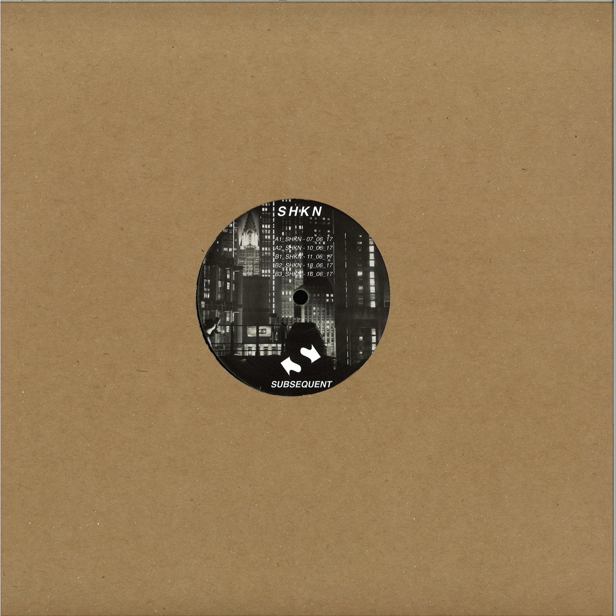 SHKN - SUB/006 EP / Subsequent SUB/006- Vinyl