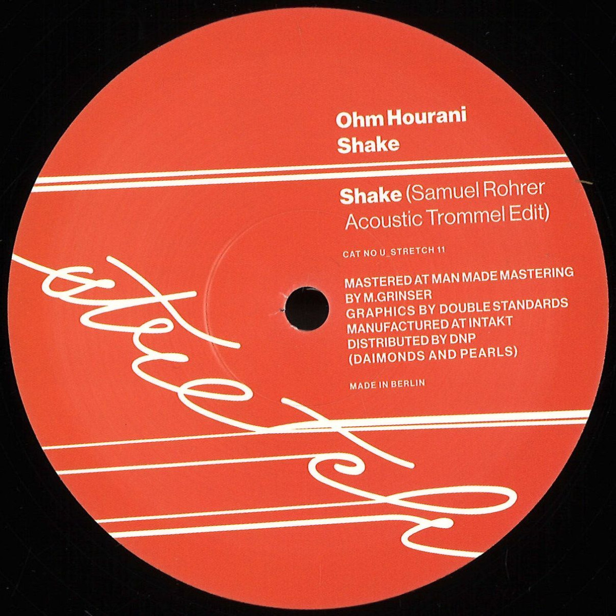 OHM HOURANI - SHAKE / Ultrastretch U_STRETCH11- Vinyl