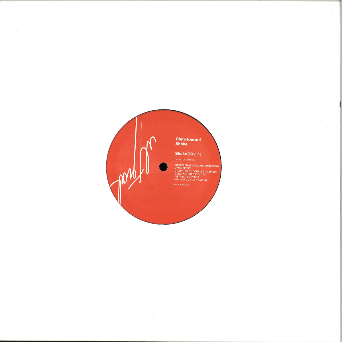 OHM HOURANI - SHAKE / Ultrastretch U_STRETCH11- Vinyl