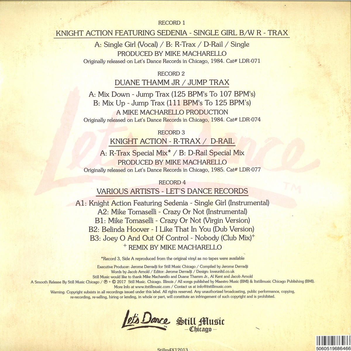 Various - Let's Dance Records - Mike Macharello & Duane Thamm Jr ...