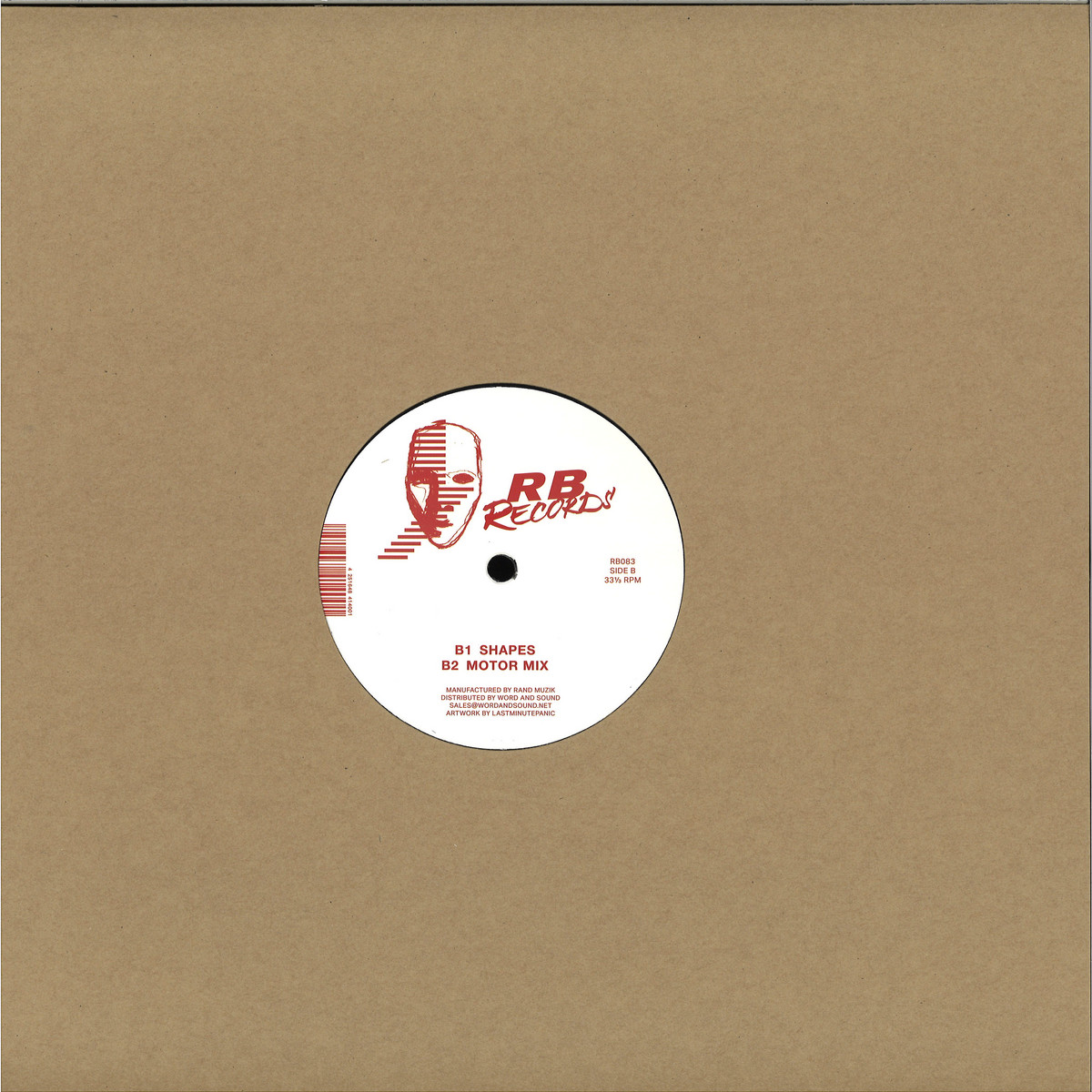 Redshape - Rise / Running Back RB083- Vinyl