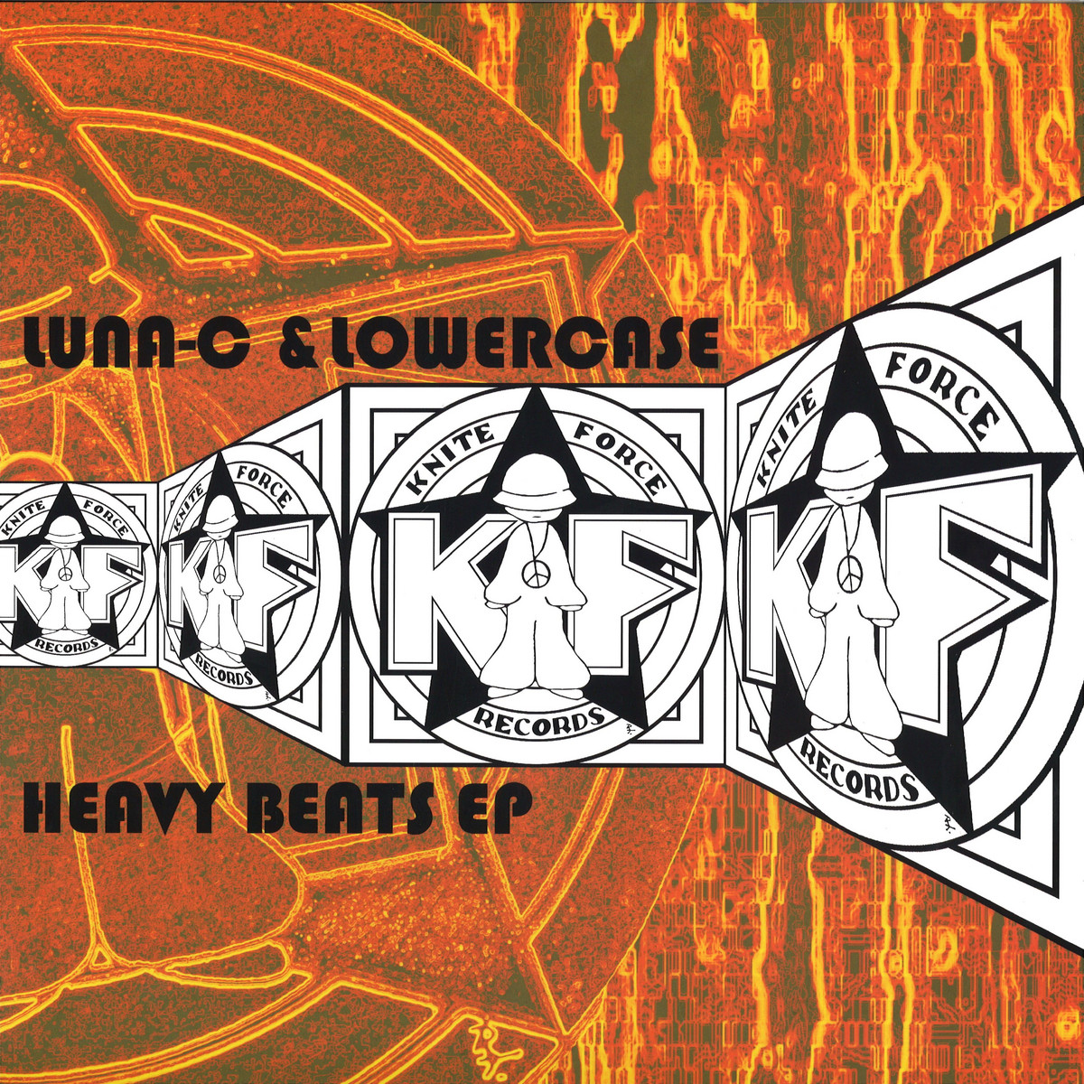 Luna-C & Lowercase - Heavy Beats EP / Kniteforce Records KF85- Vinyl