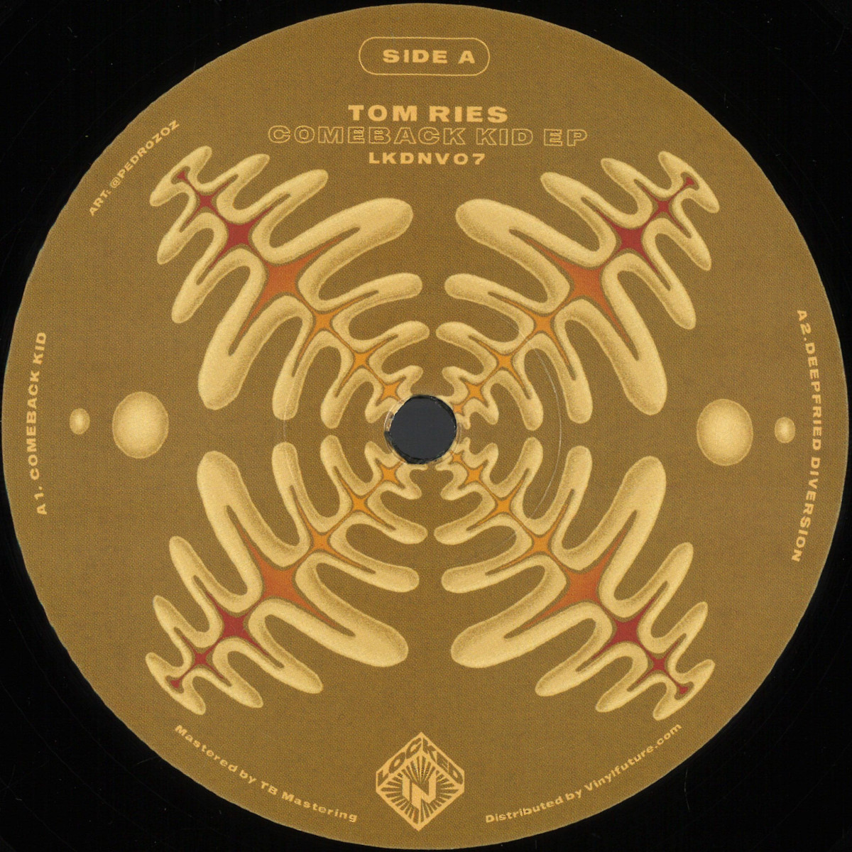 Tom Ries - Comeback Kid EP / Locked In LKDNV07- Vinyl