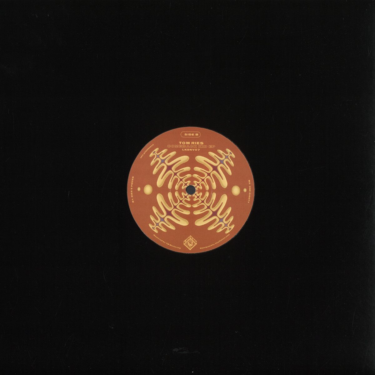 Tom Ries - Comeback Kid EP / Locked In LKDNV07- Vinyl