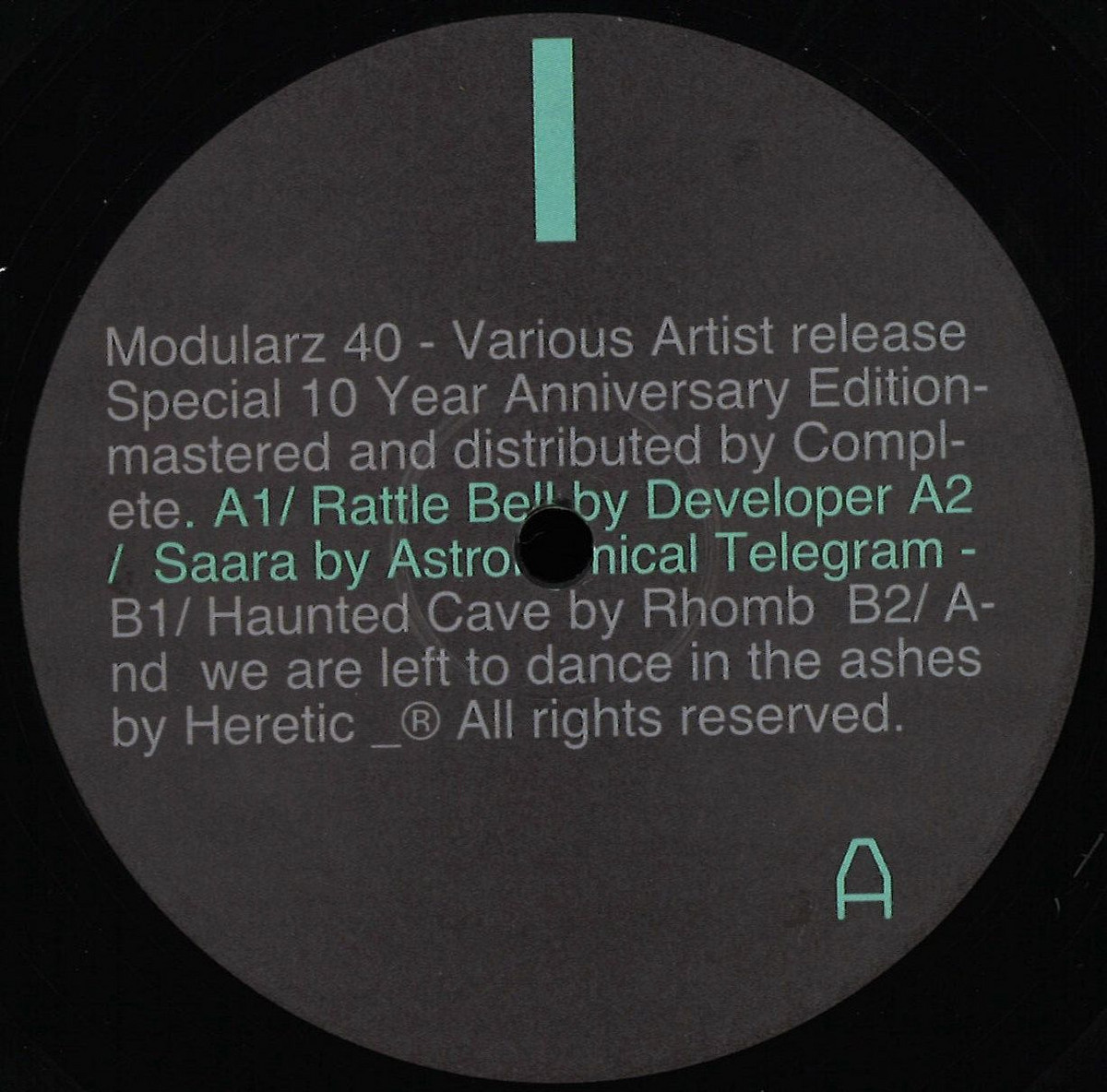 Various - 10 Year Anniversary Vinyl Edition / Modularz Music ...