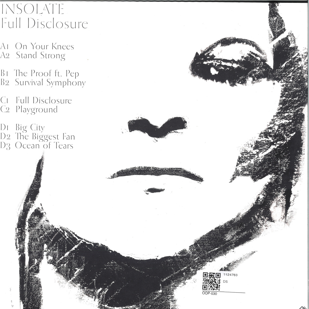 Insolate - Full Disclosure LP 2x12" / Out Of Place Records OOP-030- Vinyl