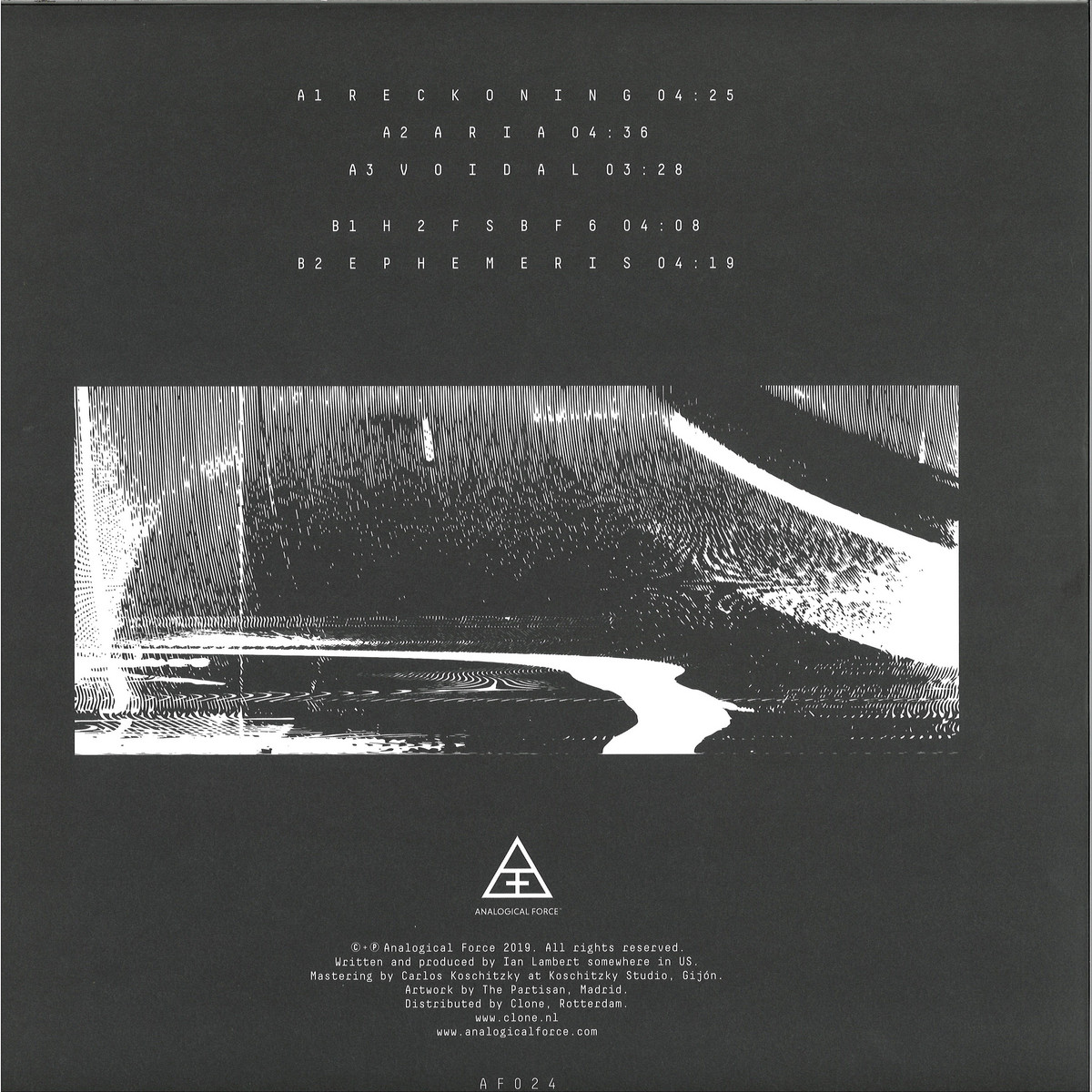 Daed - Coordinate EP / Analogical Force AF024- Vinyl