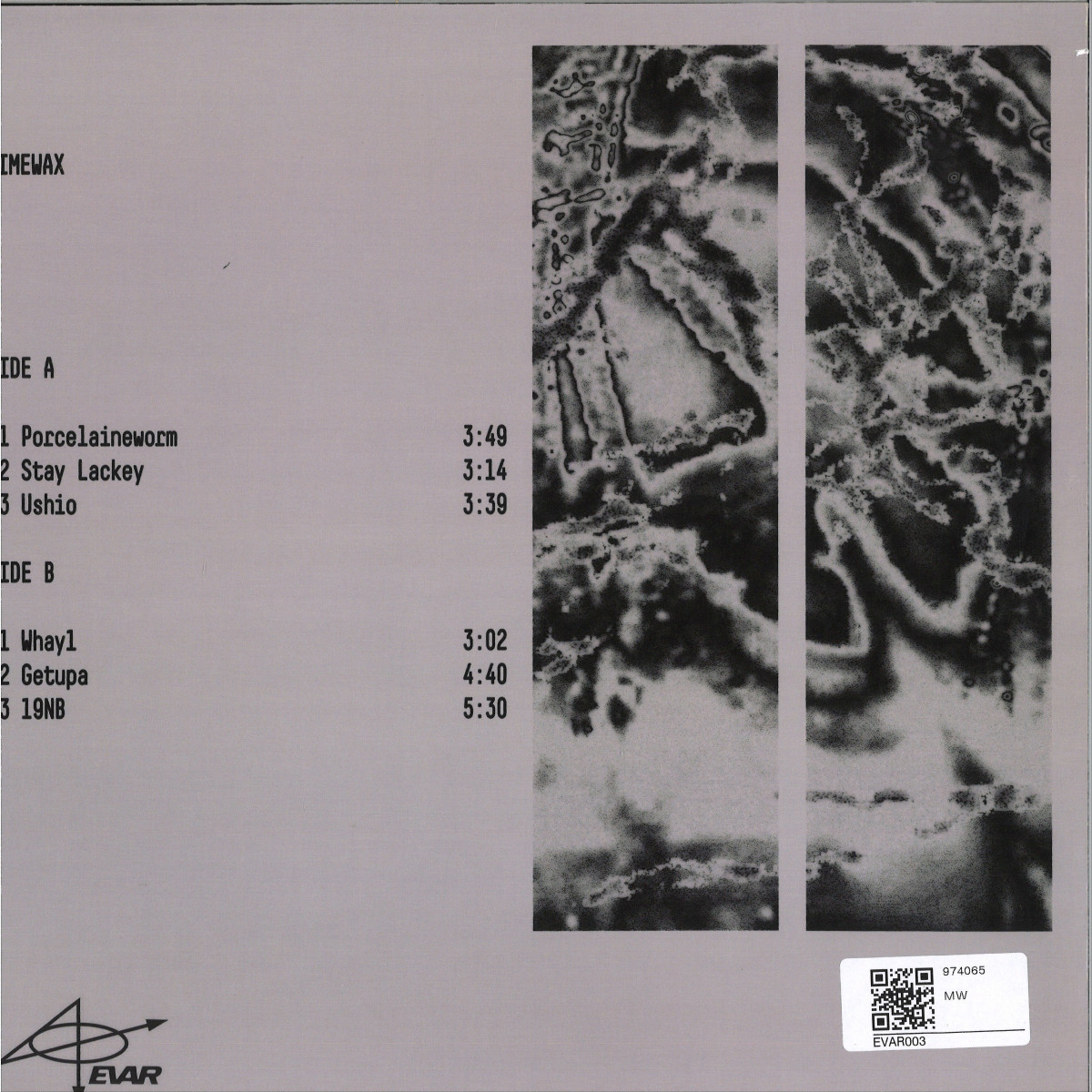 Limewax - Untitled / Evar Records EVAR003- Vinyl