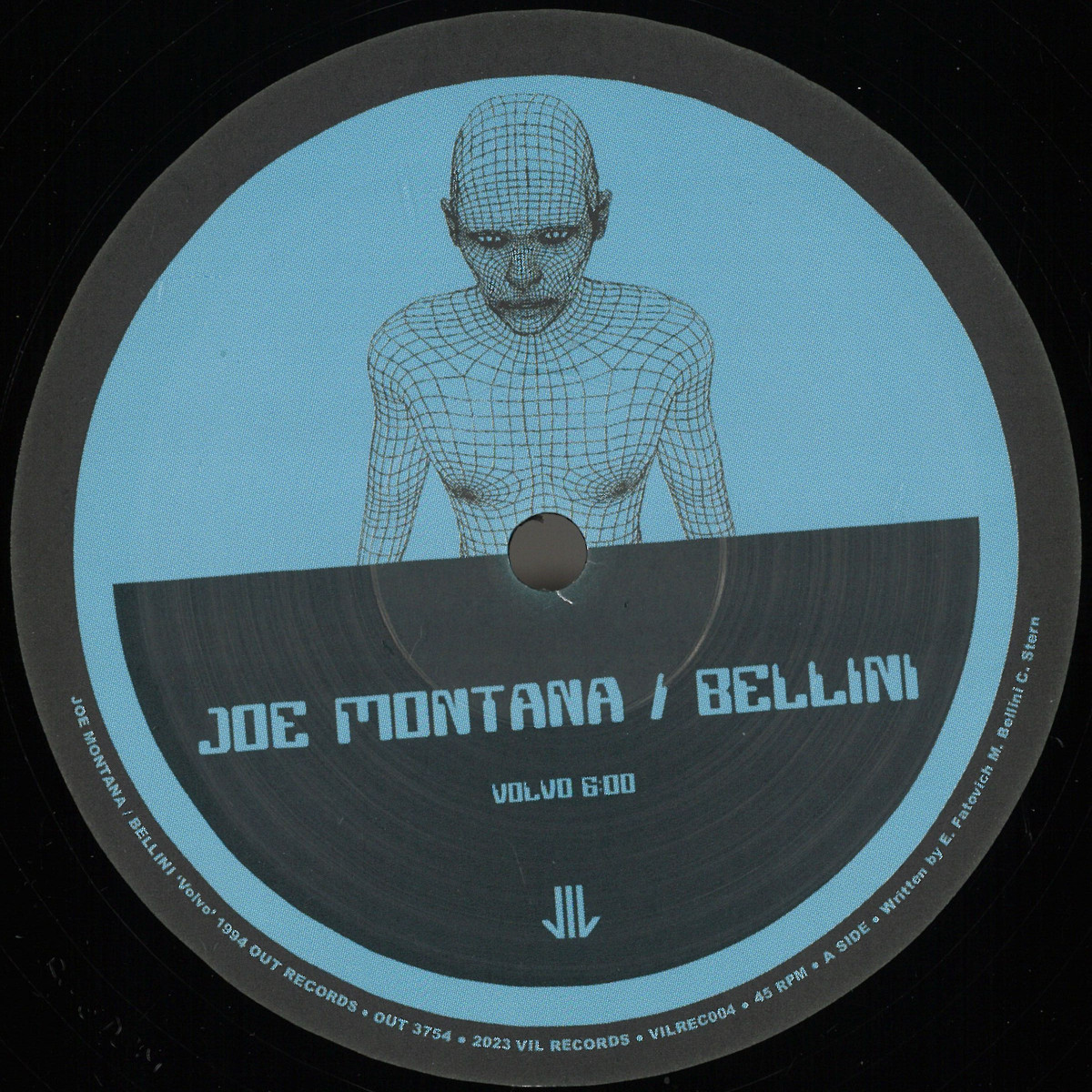 Joe Montana & Bellini - Volvo / VIL Records VILREC004- Vinyl