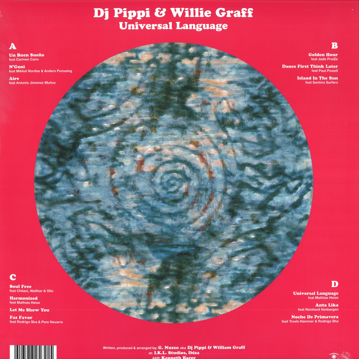 DJ Pippi & Willie Graff - Universal Language LP 2x12" / Music for ...