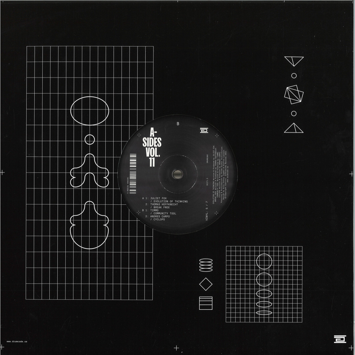 Various - A-Sides Vol. 11 - Pt 5 / DrumCode DC271.5- Vinyl
