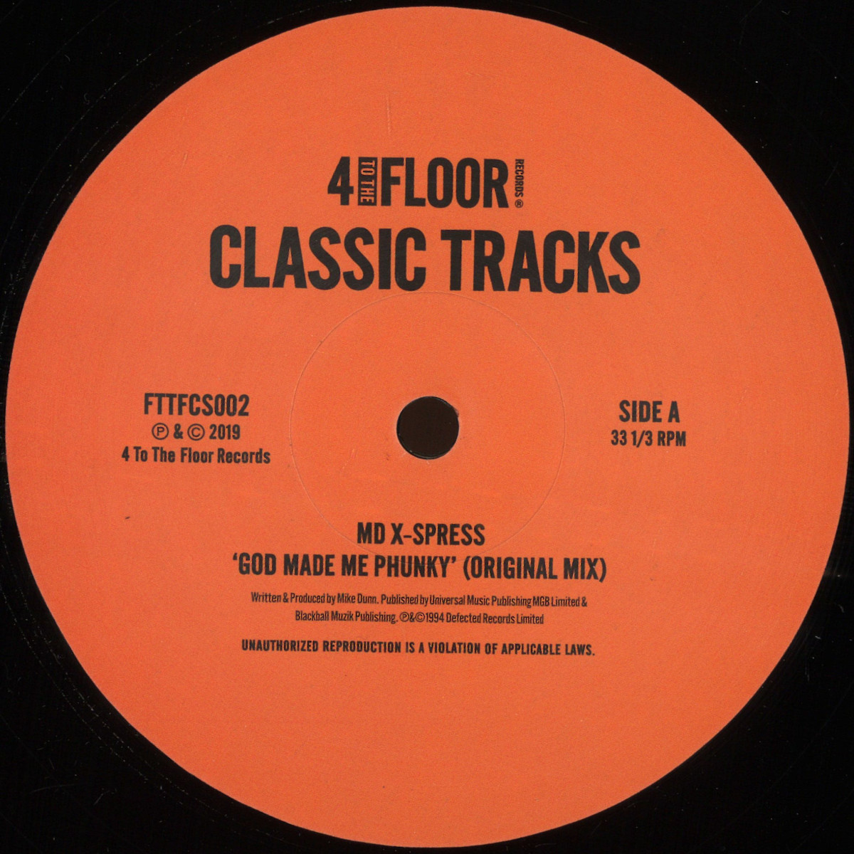 MD X-Spress / Three Kings - God Made Me Phunky / Shake Dat Booty / 4 2 ...