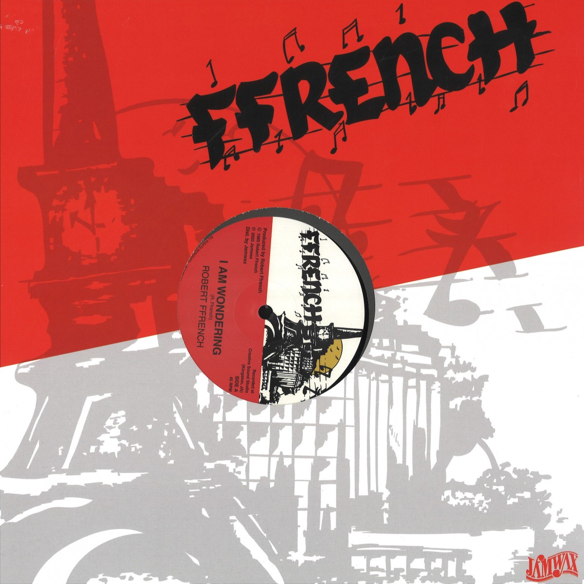 ROBERT FFRENCH - I AM WONDERING / Jamwax JAMWAXMAXI24- Vinyl