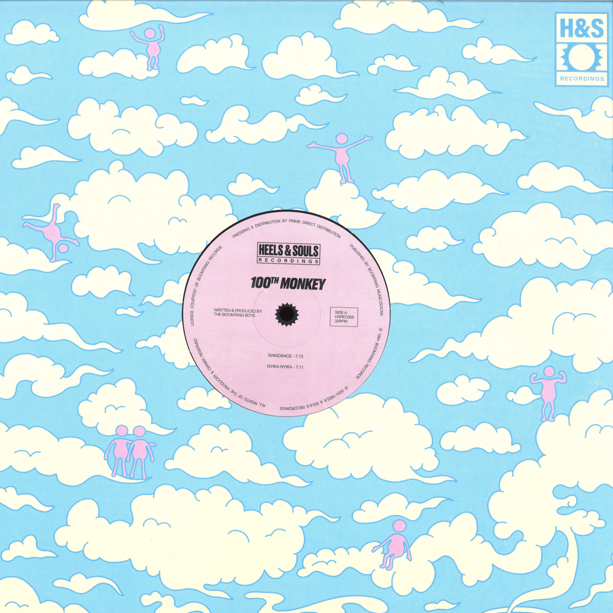 100th Monkey - Raindance / Nyika Nyika / Heels & Souls Recordings ...