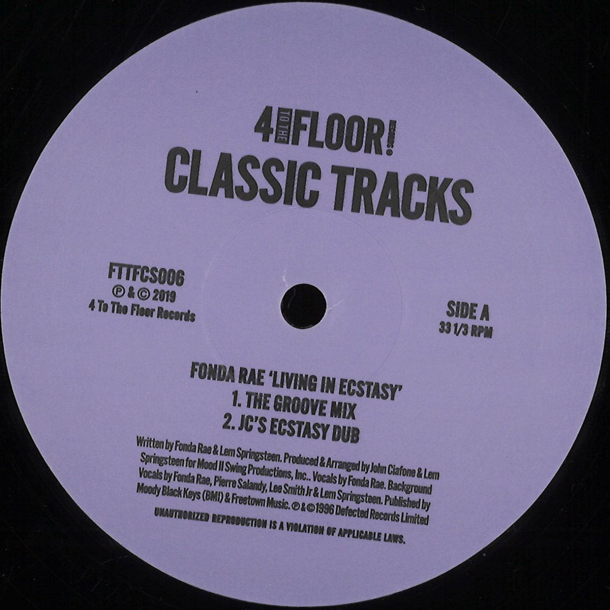 Various - Classics Volume 5 / 4 2 the Floor FTTFCS006- Vinyl