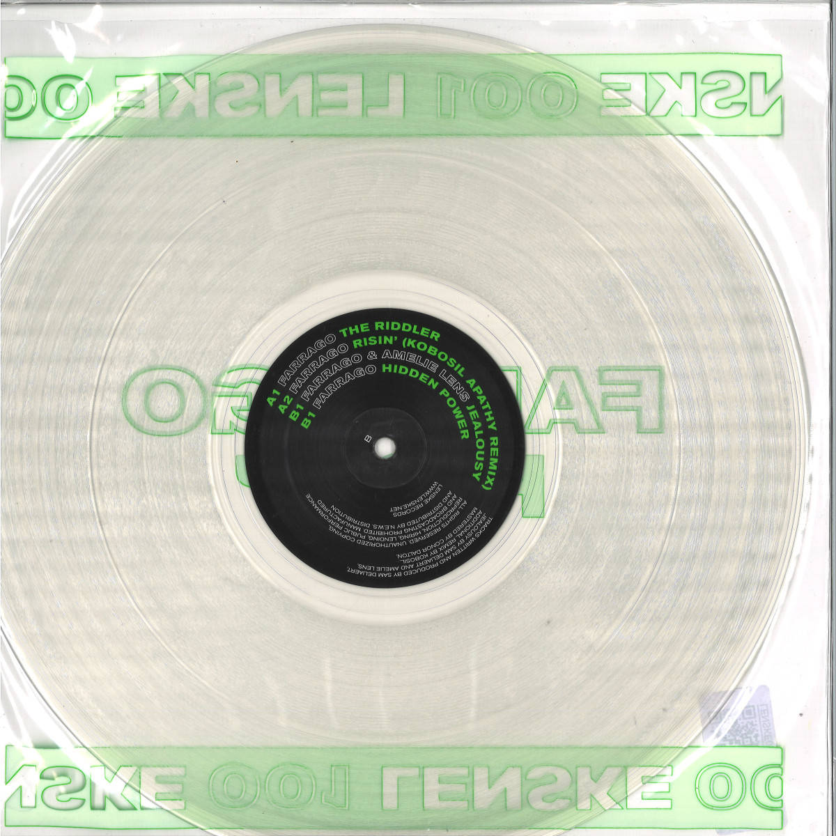 Farrago - Risin' / LENSKE REC. LENSKE001- Vinyl