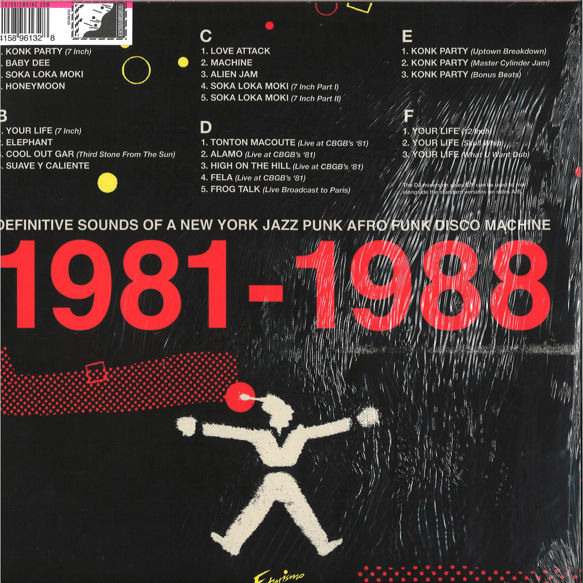 Konk - The Magic Force of Konk 1981-1988 / FUTURISMO FUTN030- Vinyl