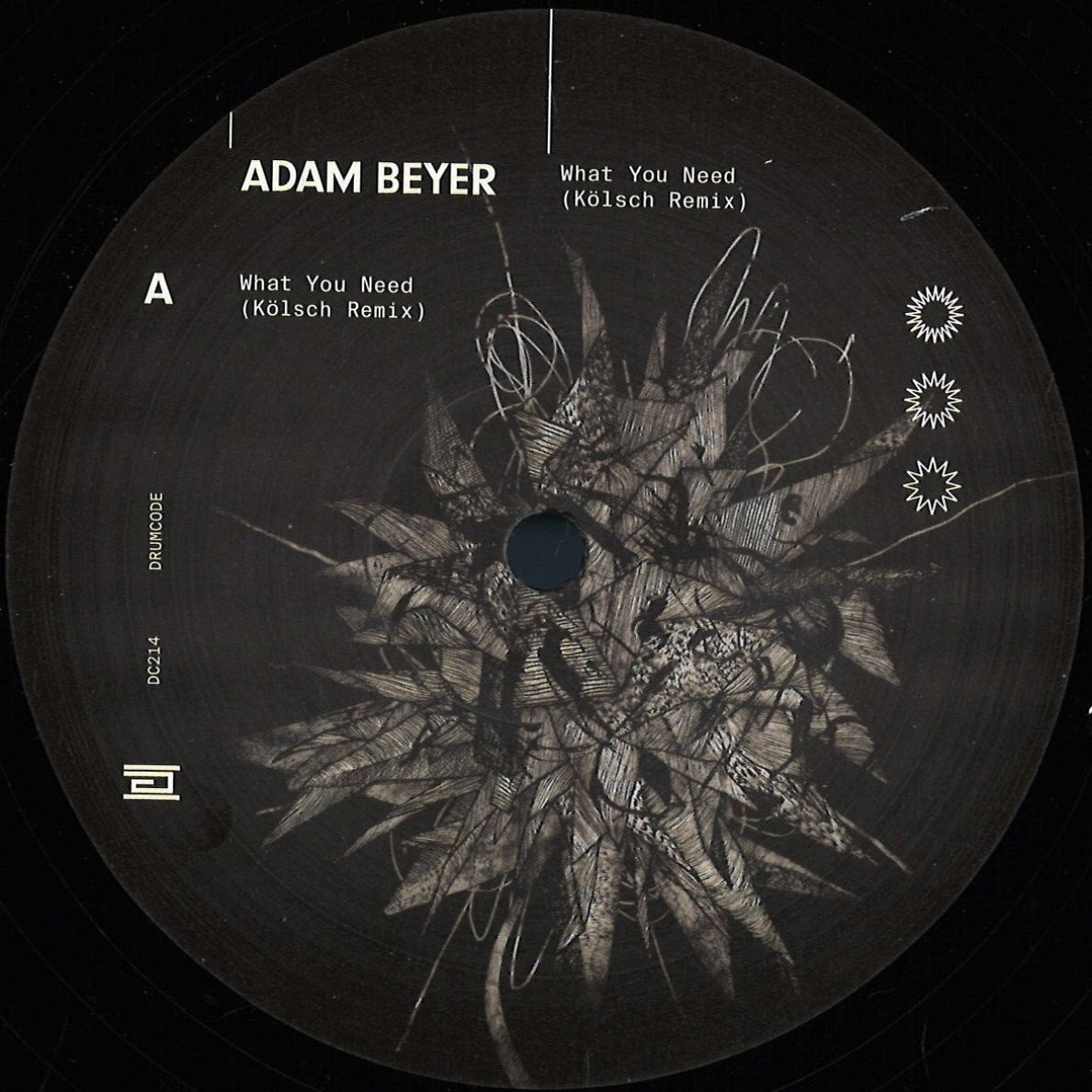 Adam Beyer - What You Need (Kölsch Remix) / DrumCode DC214- Vinyl