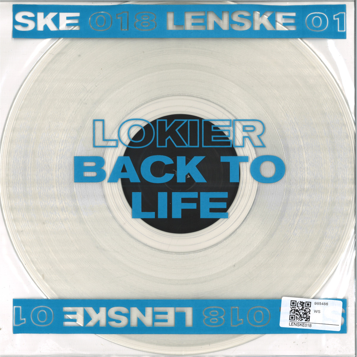 LOKIER - BACK TO LIFE / LENSKE REC. LENSKE018 - Vinyl