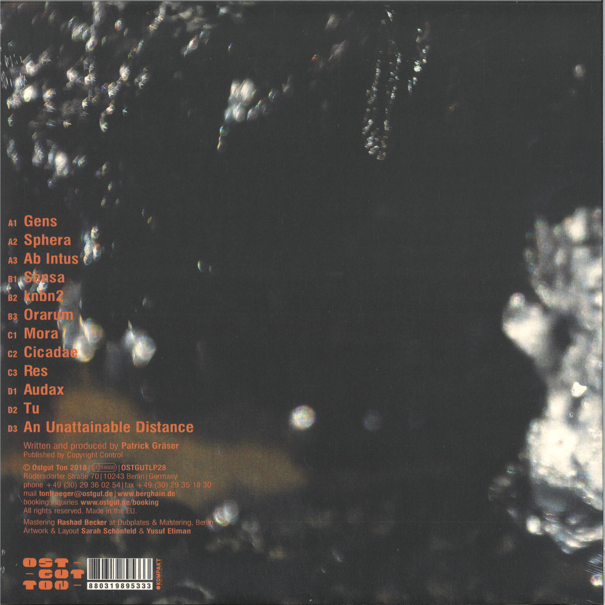 Answer Code Request - Gems LP 2x12" / Ostgut Ton OSTGUTLP28- Vinyl