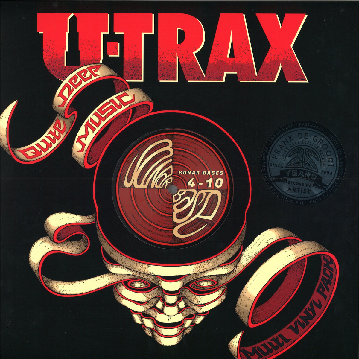 Sonar Base - Sonar Bases 4 - 10 (2x12") / U-Trax 17UTRQDM2- Vinyl