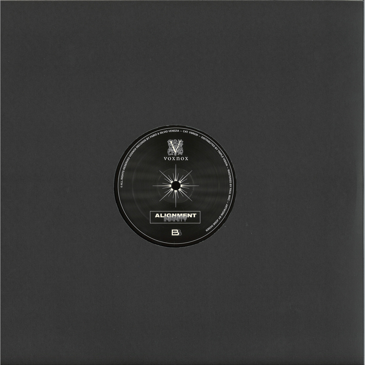 Alignment - Infinity / Voxnox VNR039- Vinyl