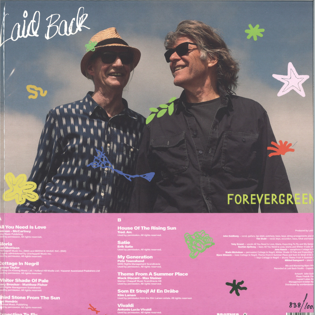 Laid Back - FOREVERGREEN LP / BROTHER MUSIC BMVI010- Vinyl